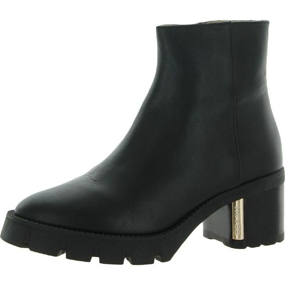 Coach | Shoes | Coach Womens Chrissy Black Leather Lug Sole Casual ...